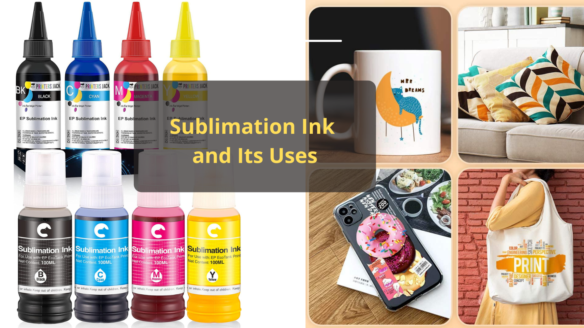 What Is Sublimation Ink and How Does It Work? [Read Its Uses]